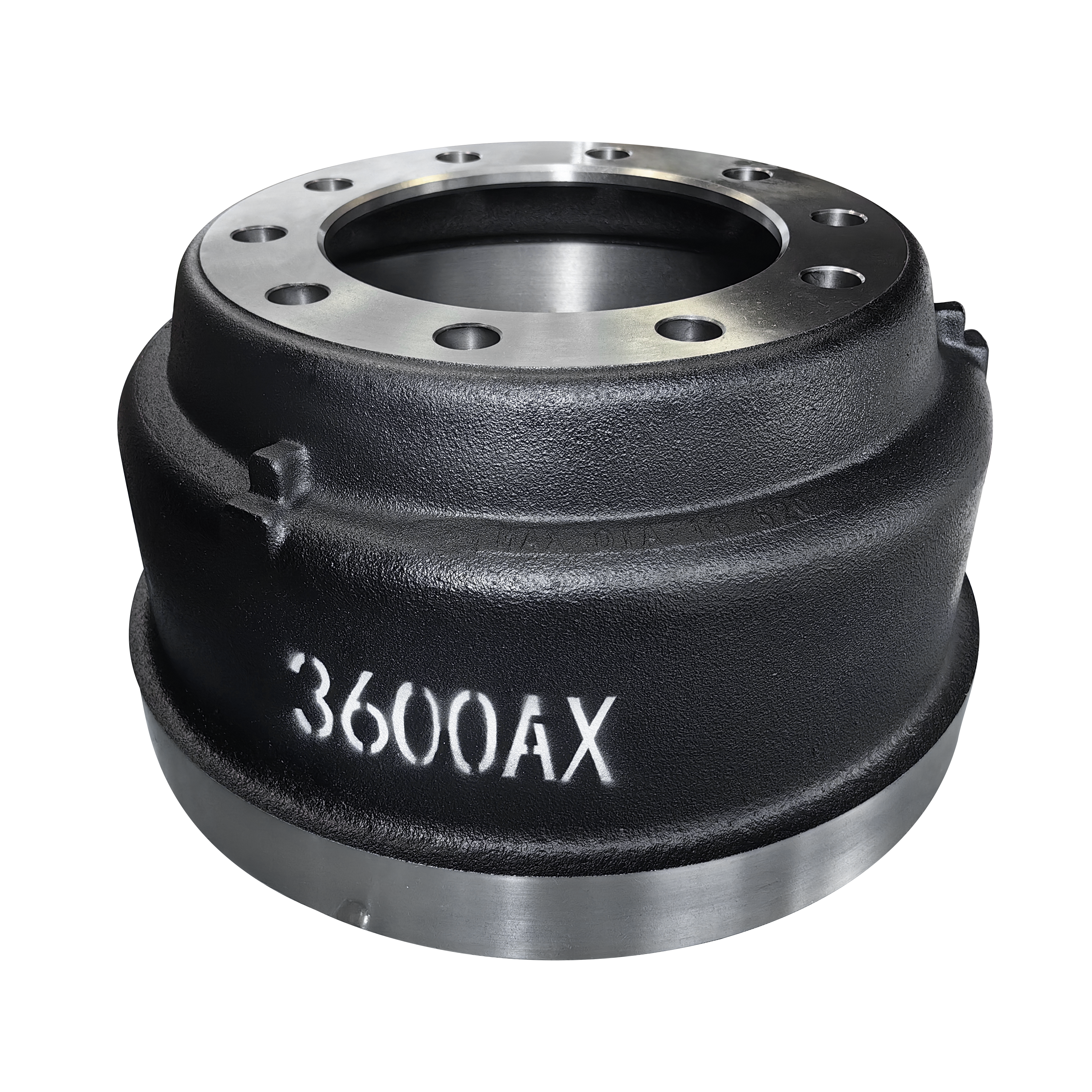 China 3600AX Heavy Duty Brake Drum 45kg Cast Iron for American Truck ...
