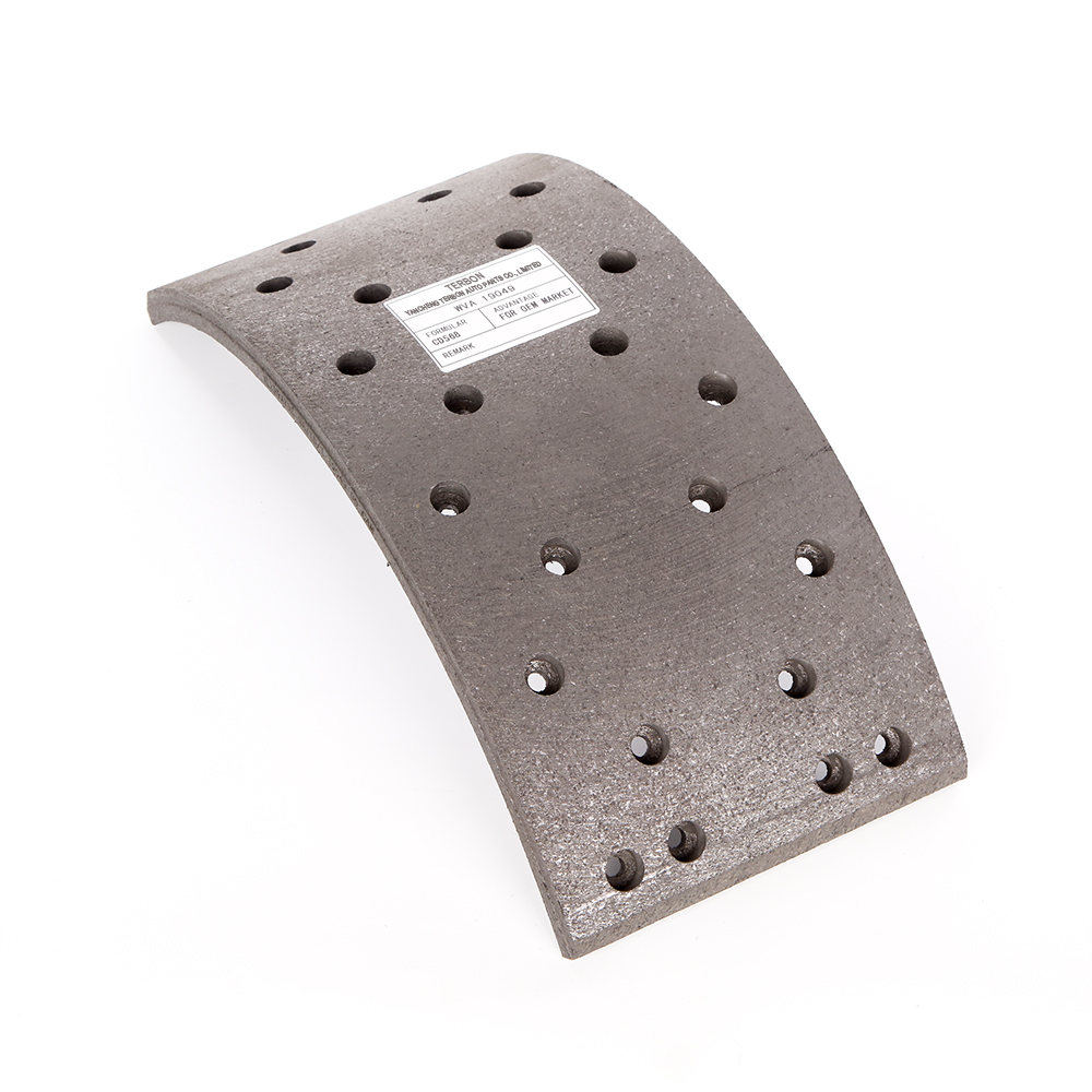 China Truck Brake Lining WVA19049 Brake Shoe Lining For Heavy Duty ...